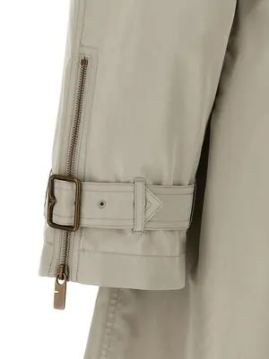 Burberry Car Coat Silk