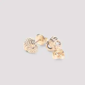 Bottega Veneta Knotted Earrings