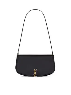 Saint Laurent Voltaire Mini Leather Box - Black