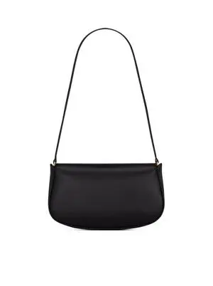 Saint Laurent Voltaire Mini Leather Box - Black