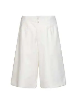 Jacquemus White The Moisson Tailored Bermuda Shorts - Multicolor