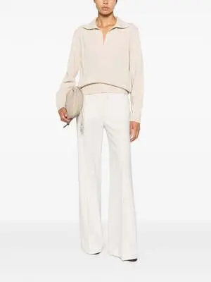 Victoria Beckham Genevieve Polo Jumper - Multicolor