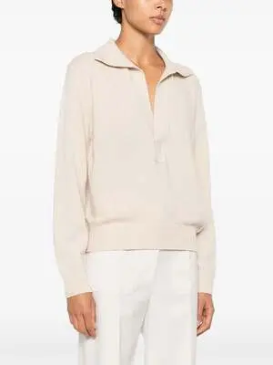 Victoria Beckham Genevieve Polo Jumper - Multicolor