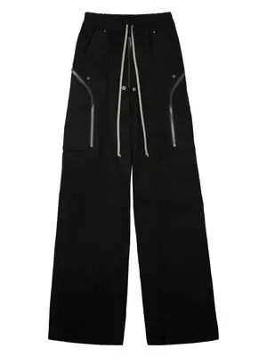 Rick Owens Pantalone Heizer Belas - Black