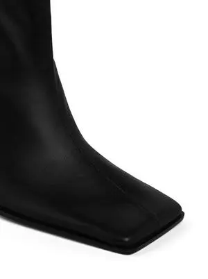 Alaïa Square Leather Boots