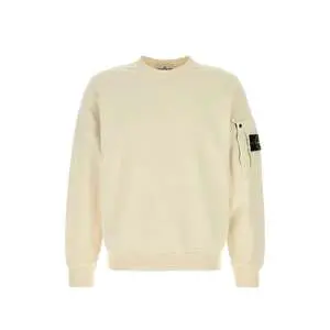 Stone Island Neutrals Sweaters & Knitwear Sweatshirts - Cream