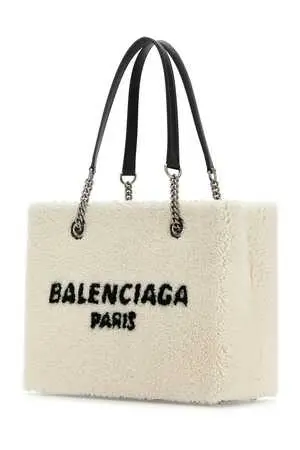 Balenciaga Shearling Duty Free M Handbag
