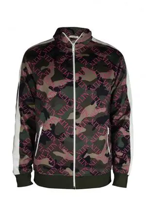Valentino Garavani Camouflage Print Vest - Yellow