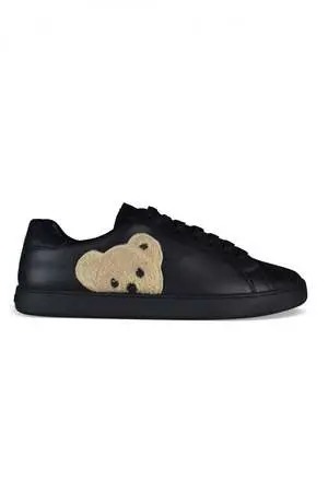 Palm Angels Teddy Bear Sneakers - Black