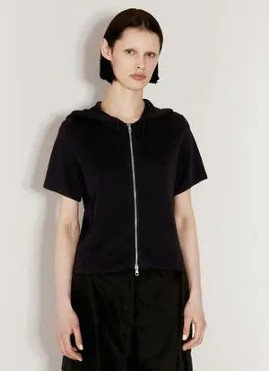 Our Legacy Zip-up Knit Sweater - Black