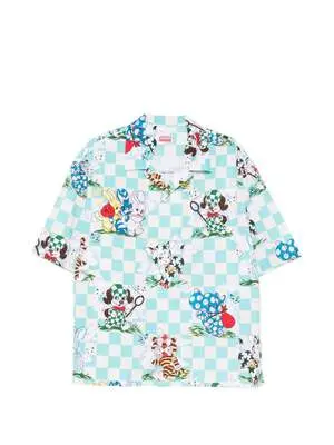 Kenzo Checked Shirt - Blue
