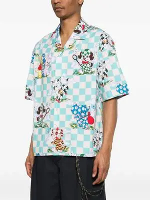 Kenzo Checked Shirt - Blue