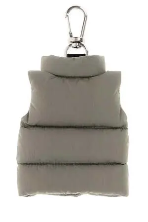 Moncler Fabric Key Ring - Gray