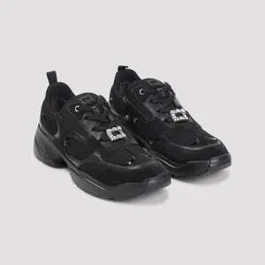 ROGER VIVIER Run Mini Strass Lace-up