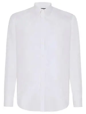 Dolce & Gabbana Stretch-poplin Shirt - White