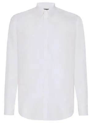 Dolce & Gabbana Stretch-poplin Shirt - White