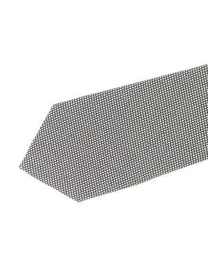 TOM FORD Jacquard Tie - Silver