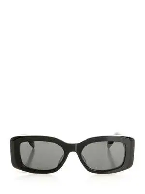 Celine Triomphe Xl Acetate Sunglasses - Black