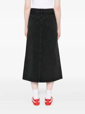 A.p.c. Georgia Denim Midi Skirt