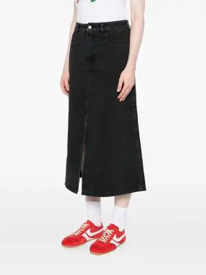 A.p.c. Georgia Denim Midi Skirt