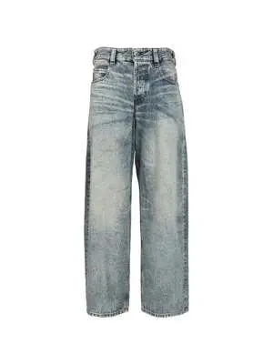 DIESEL® 1997 D-enim Medium Waist Relaxed Jeans - Blue