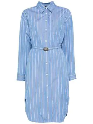A.p.c. Robe Chemise Courte - Blue