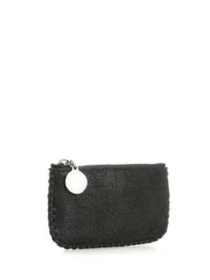 Stella McCartney Falabella Zip Around Card Holder Keychain