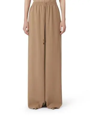 Max Mara Wide Silk Trousers - Multicolor