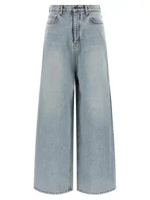 Balenciaga Raw Edge Hem Jeans For Women