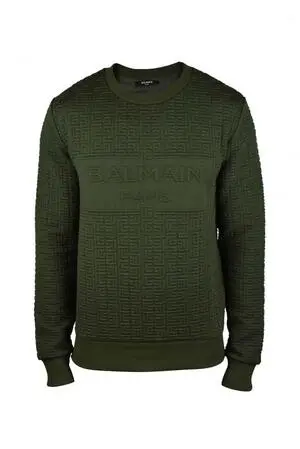 Balmain Monogram Sweatshirt - Yellow