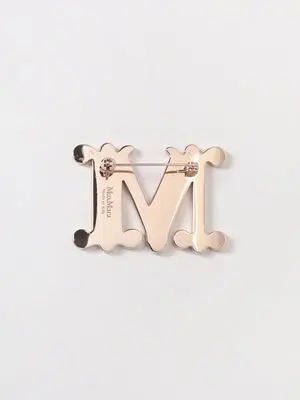 Max Mara Egrege Enameled Brass Brooch