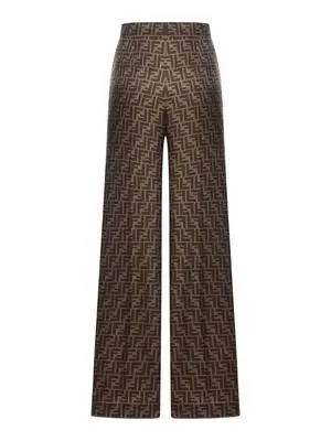 Fendi Ff Twill Trousers