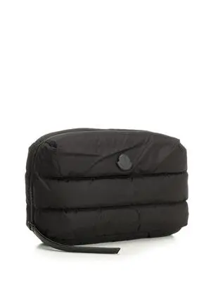 Moncler Caradoc Quilted Beauty Case - Black