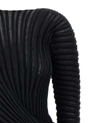 Issey Miyake Asymmetrical Knit Top