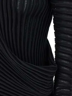 Issey Miyake Asymmetrical Knit Top