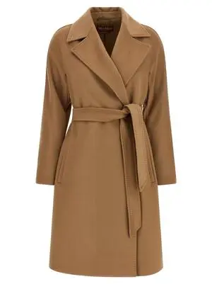 Max Mara Dravenna Wool Coat - Cream