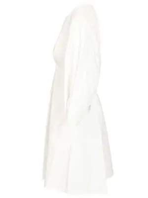 TOTEME Cotton Balloon Sleeve Dress