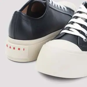 Marni Pablo Calf Leather Sneakers - Black