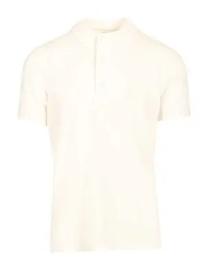 TOM FORD Cotton Piqué Polo Shirt - White