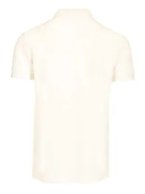TOM FORD Cotton Piqué Polo Shirt - White