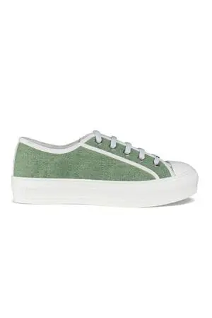 Dior Dior Women Walk'n Faded Cannage Sneakers Green