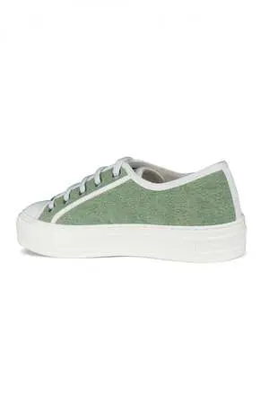 Dior Faded Cannage Sneakers - Green