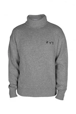 Off-White Turtleneck Sweater