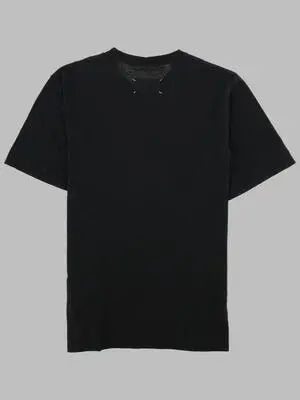 MAISON MARGIELA T-shirt In Jersey Di Cotone Taped - Black