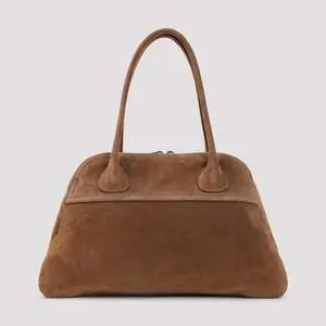 Miu Miu Vivant Suede Leather Bag - Brown