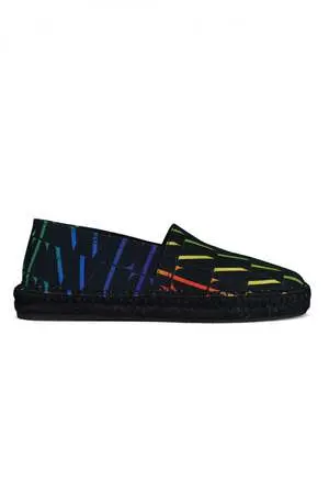 Valentino Garavani Printed Canvas Espadrilles