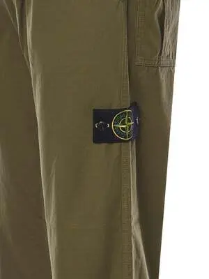 Stone Island Organic Cotton Ripstop Chino Trousers