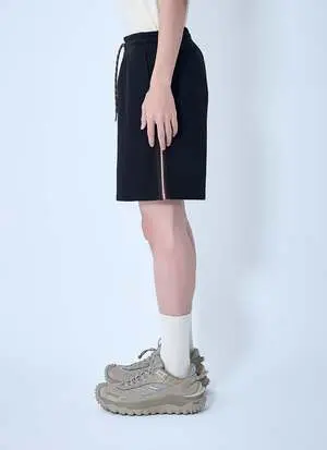 Moncler Drawstring Jersey Shorts