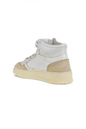 AUTRY Super Vintage Mid Sneakers - White