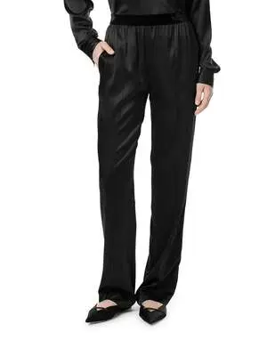 TOM FORD Stretch Silk Satin Trousers